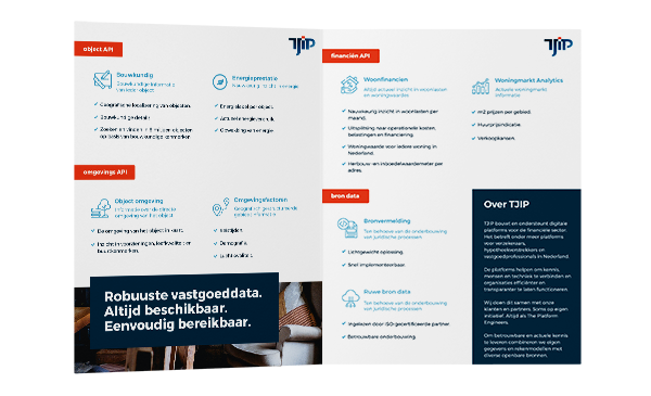 Krijg toegang tot complete vastgoed data en informatie